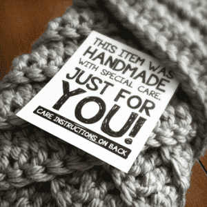 Printable Labels for Handmade Items | Yarn + Chai Blog
