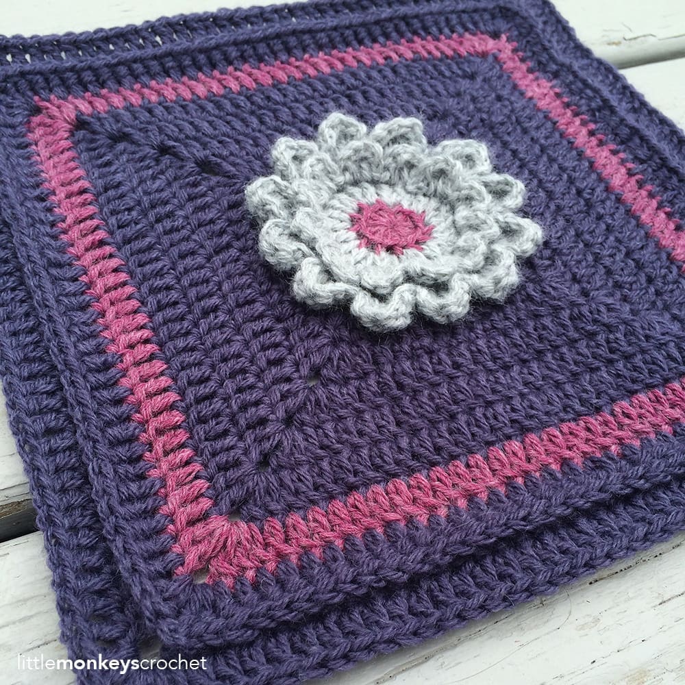 Wildflower Granny Square No. 2 – Yarn + Chai Blog
