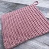 Ribbed Potholder | Yarn + Chai Blog