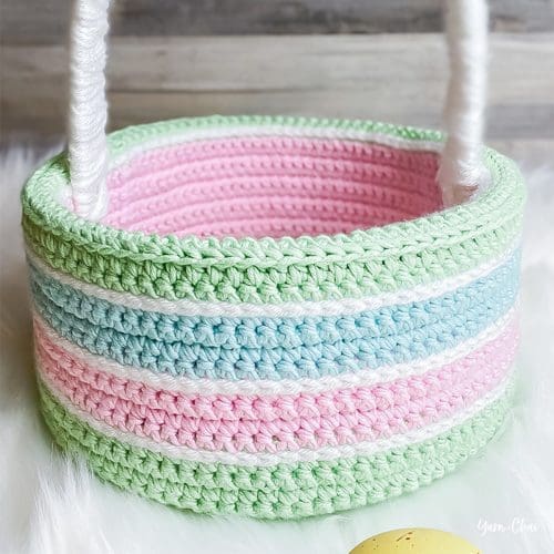Classic Easter Basket | Yarn + Chai Blog