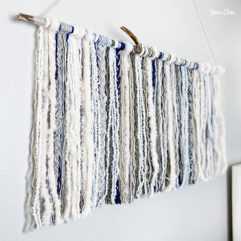 Yarn Wall Hanging | Yarn + Chai Blog