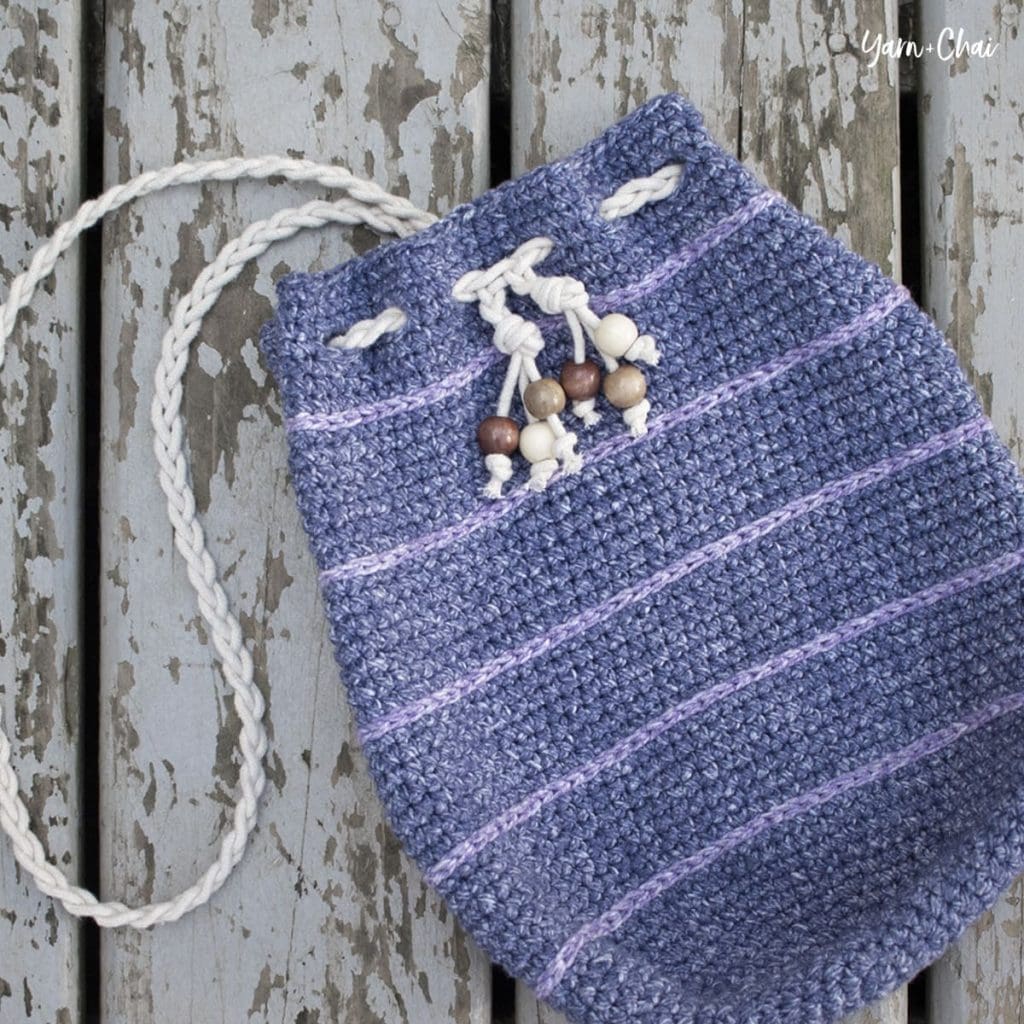 Simple Drawstring Bag | Yarn + Chai Blog