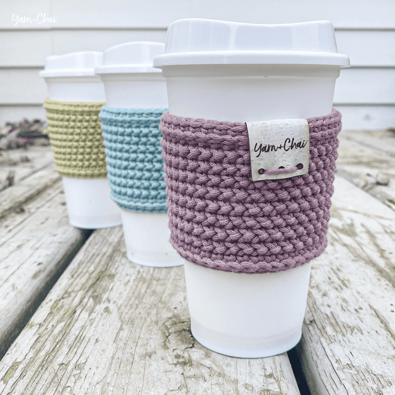 Coffee Cup Cozy – Yarn + Chai Blog