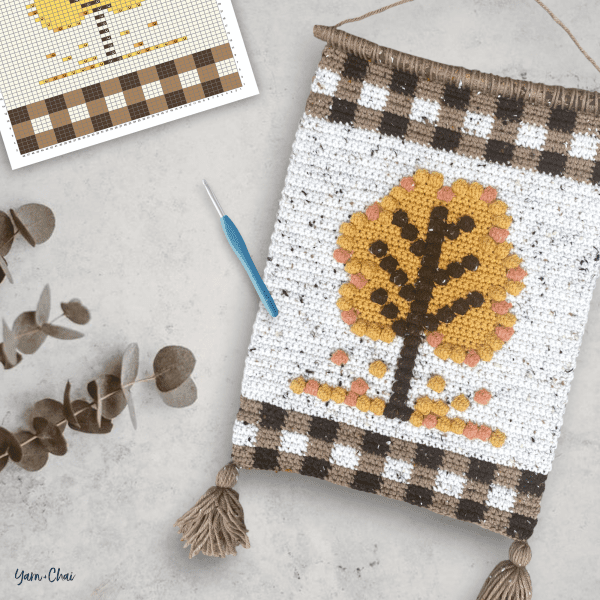 Autumn Tree Wall Hanging | Yarn + Chai Blog