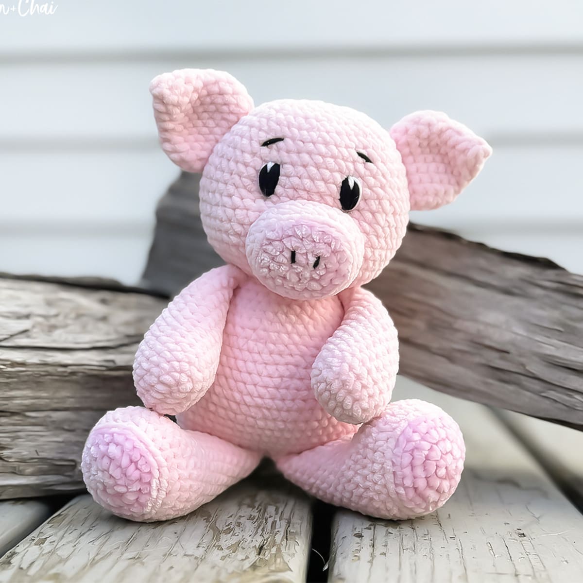 Amigurumi Pig | Yarn + Chai